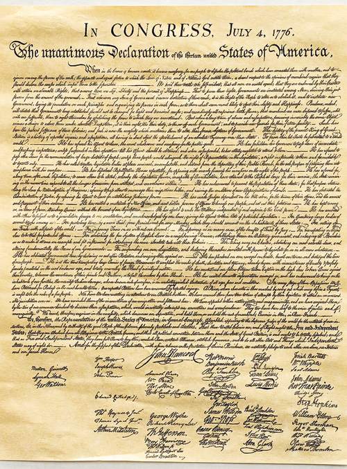 Read the full Declaration of Independence | The Herald Times | Serving ...