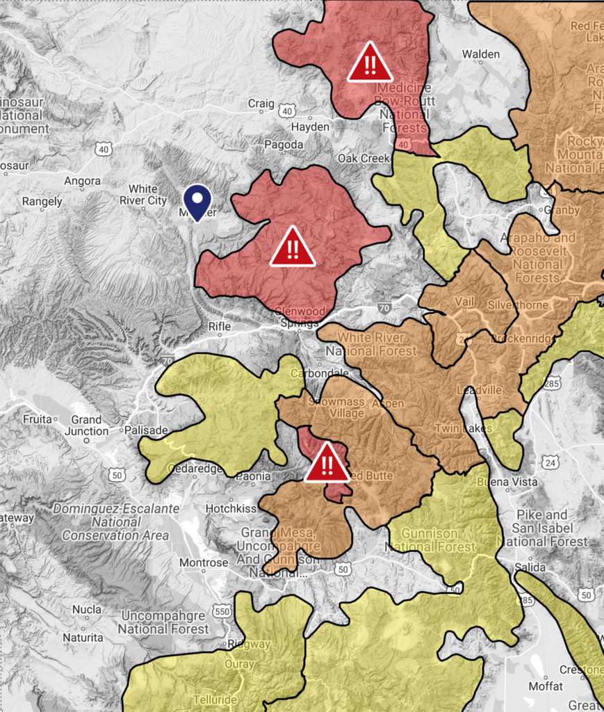 AVALANCHE DANGER | The Herald Times | Serving Meeker, Rangely, Dinosaur ...