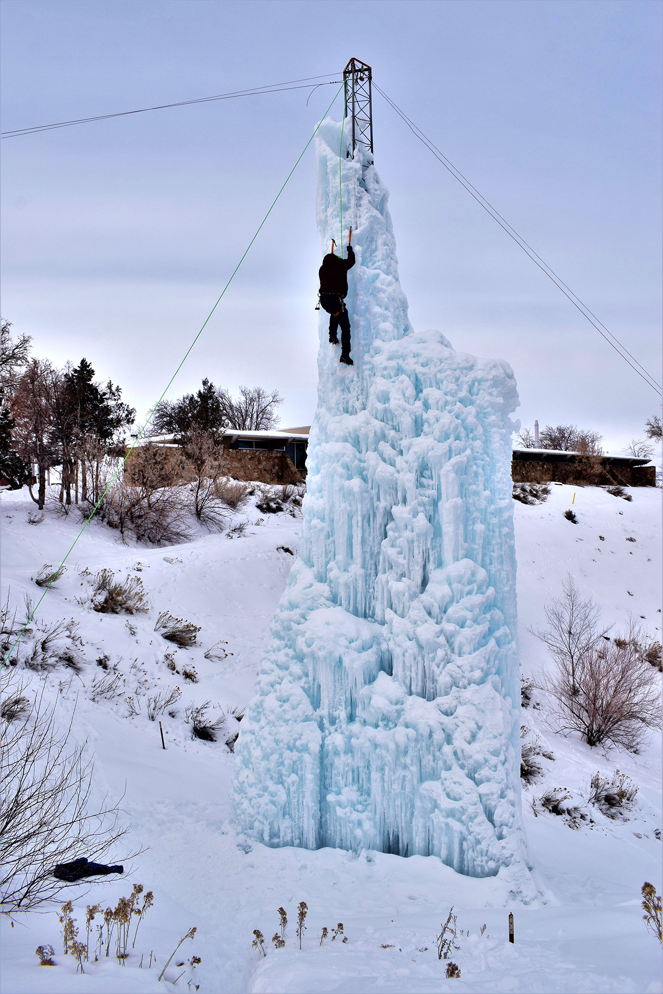 CNCC ice tower is up | The Herald Times | Serving Meeker, Rangely ...