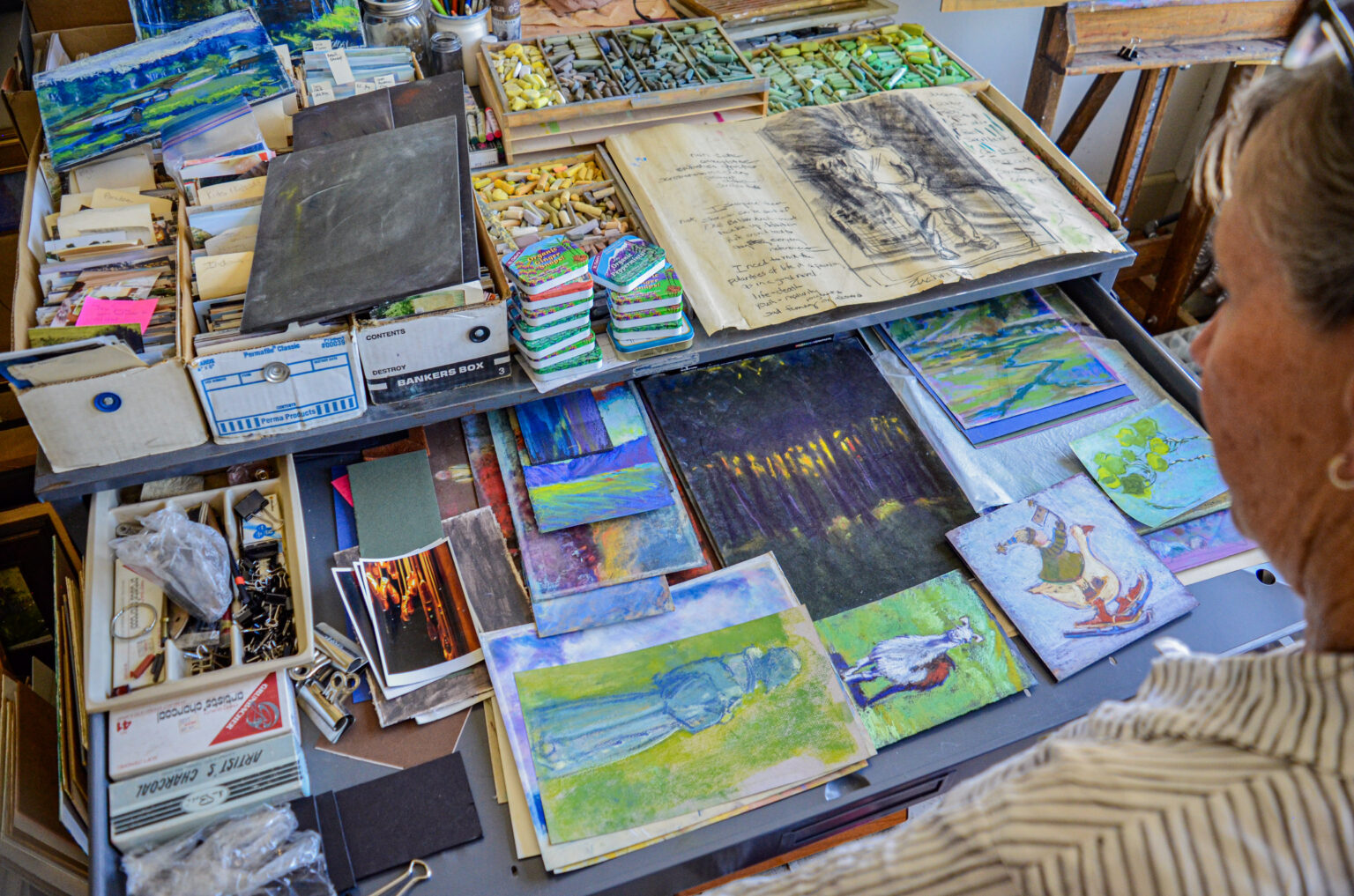 Where art meets community: Pat Daggett debuts her new downtown studio ...